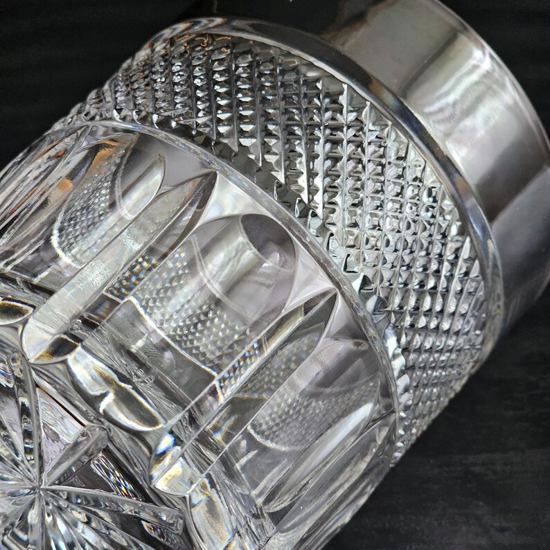 11oz Whisky Glass Set, Hand-cut Crystal Old-fashioned Glasses, NEMAN - Etsy