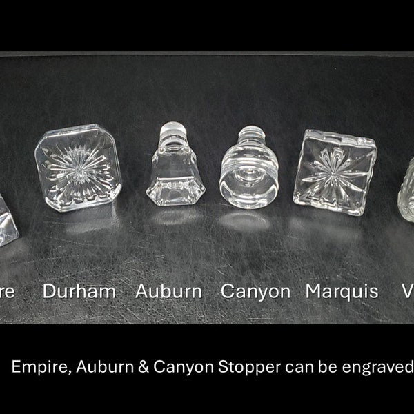 Replacement Glass Decanter Stoppers - Etsy