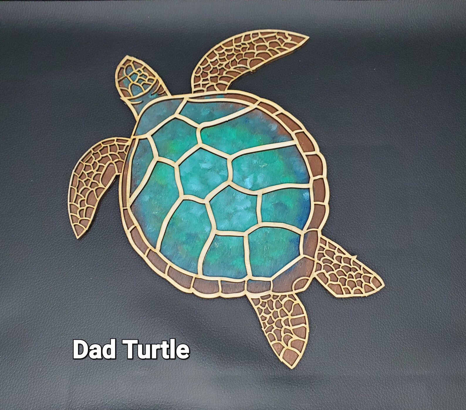 Sea Turtles Wall Hanging, Sea Turtle Family, Baby Turtle Wall Display ...