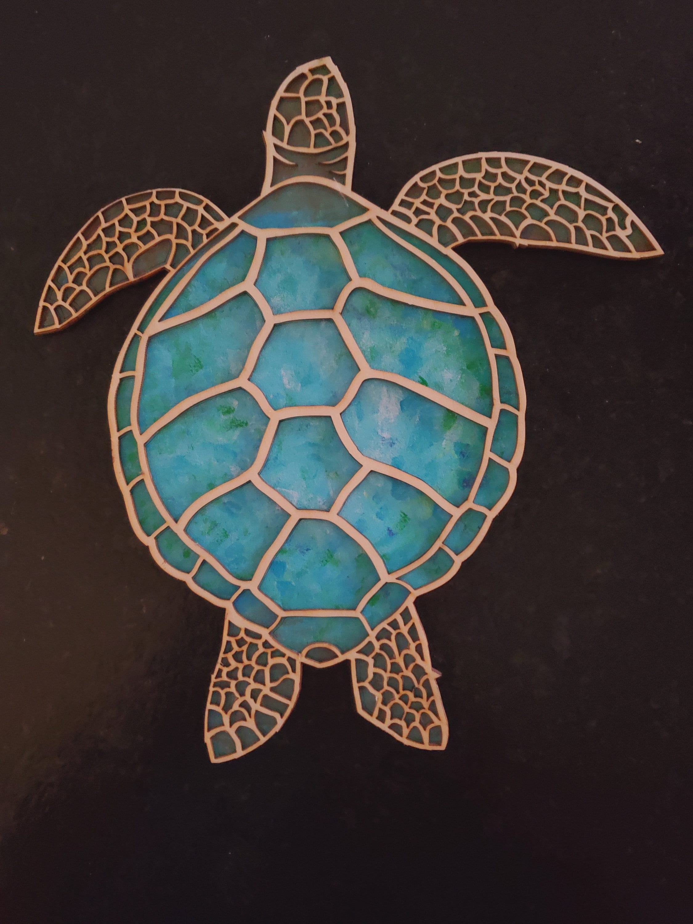 Sea Turtles Wall Hanging, Sea Turtle Family, Baby Turtle Wall Display ...