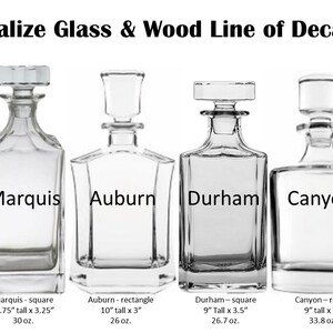 Livestock Brand or Ranch Logo Decanter Set Engraved Personalized Liquor ...