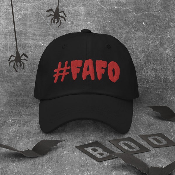 Fafo Baseball Hat - Etsy