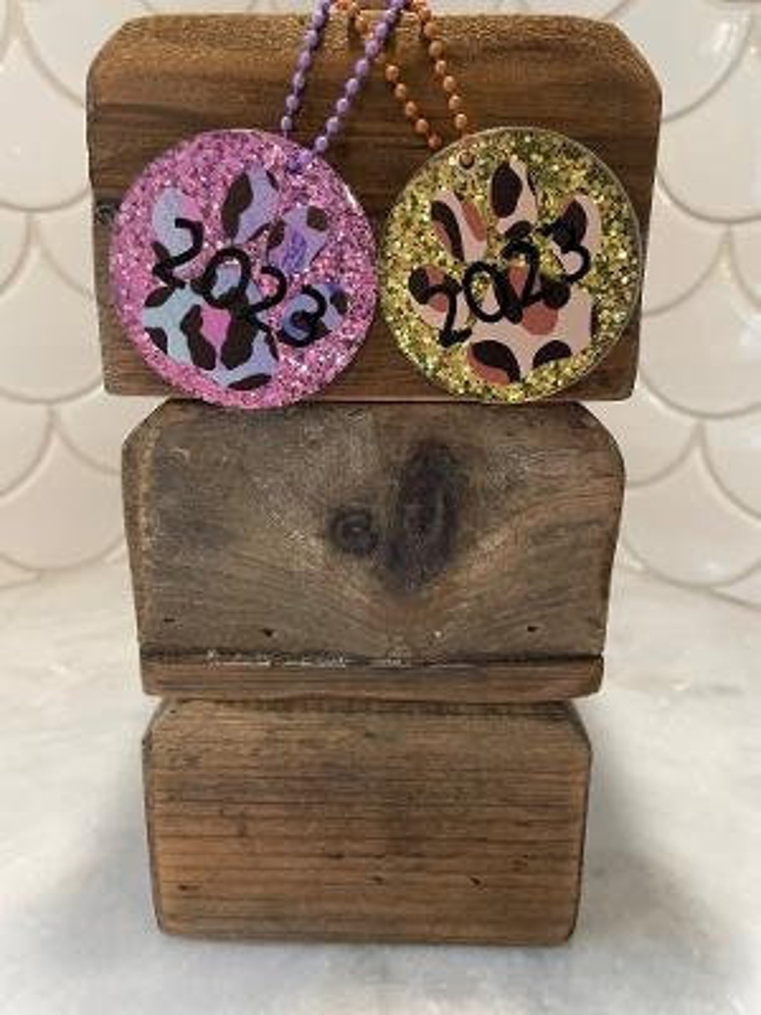 School Spirit Keychain - Etsy