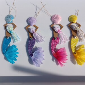 Mermaid, Beach Ornament, Nautical Decor, Gifts, Sea, Ocean Decor ...