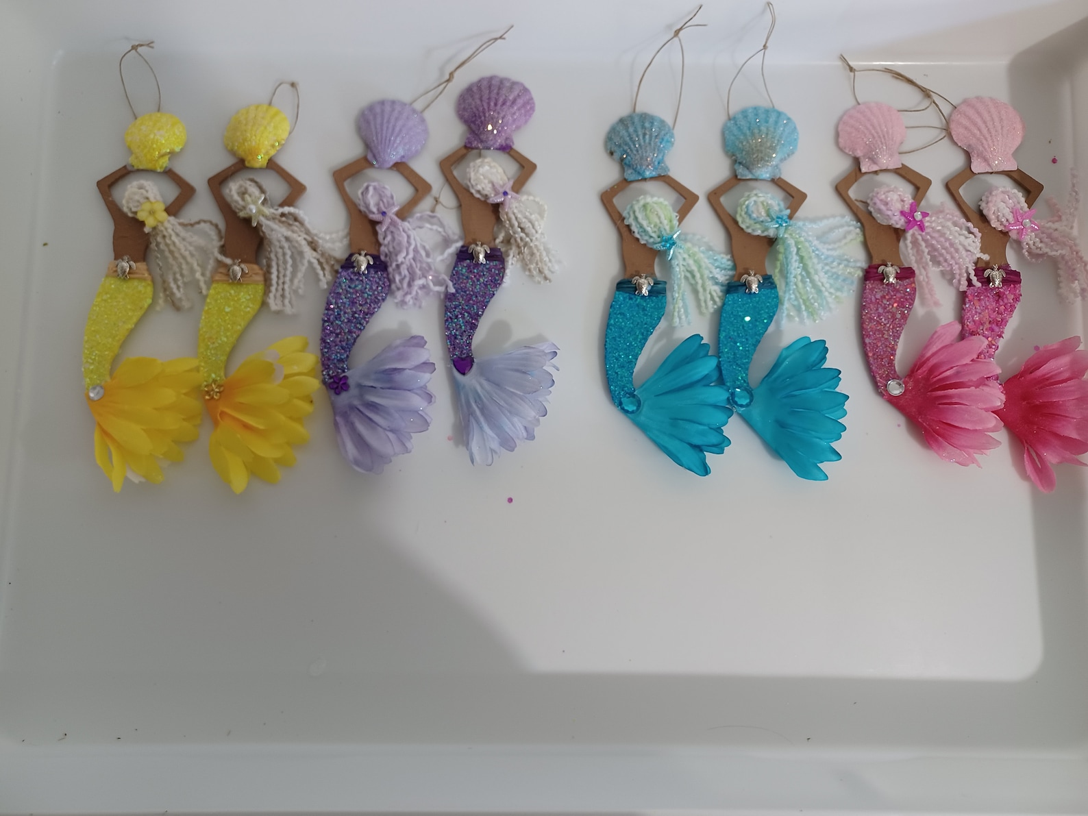 Mermaid, Beach Ornament, Nautical Decor, Gifts, Sea, Ocean Decor ...