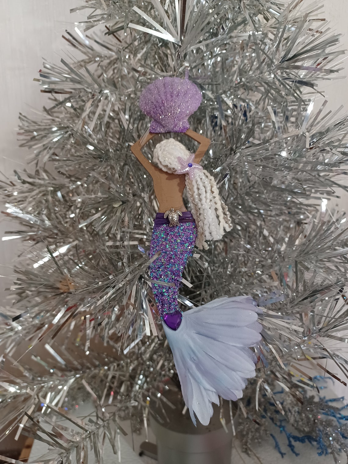 Mermaid, Beach Ornament, Nautical Decor, Gifts, Sea, Ocean Decor ...