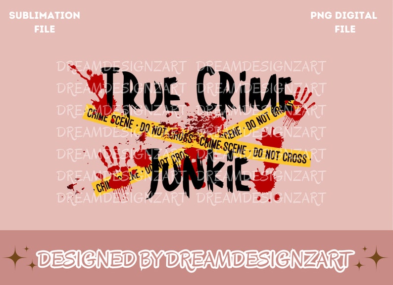 True Crime Junkie Png, Png, Sublimation Png, Horror Png, Halloween Png ...