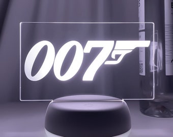 James Bond 007 Gunbarrels Painted Movie Poster Premium Giclée Art Print ...