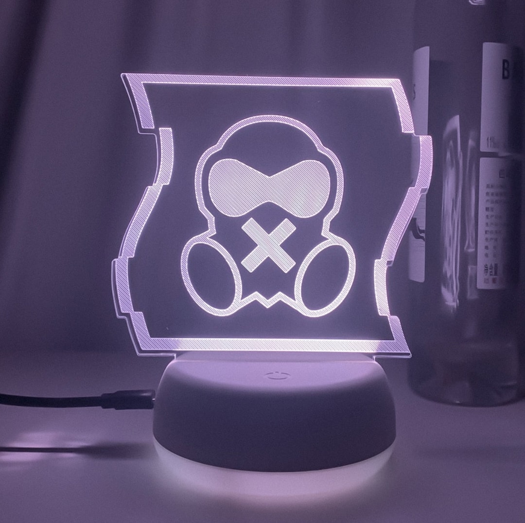Rainbow Six Siege Light Decor Light Nightlight Poster Neon Decor Art ...
