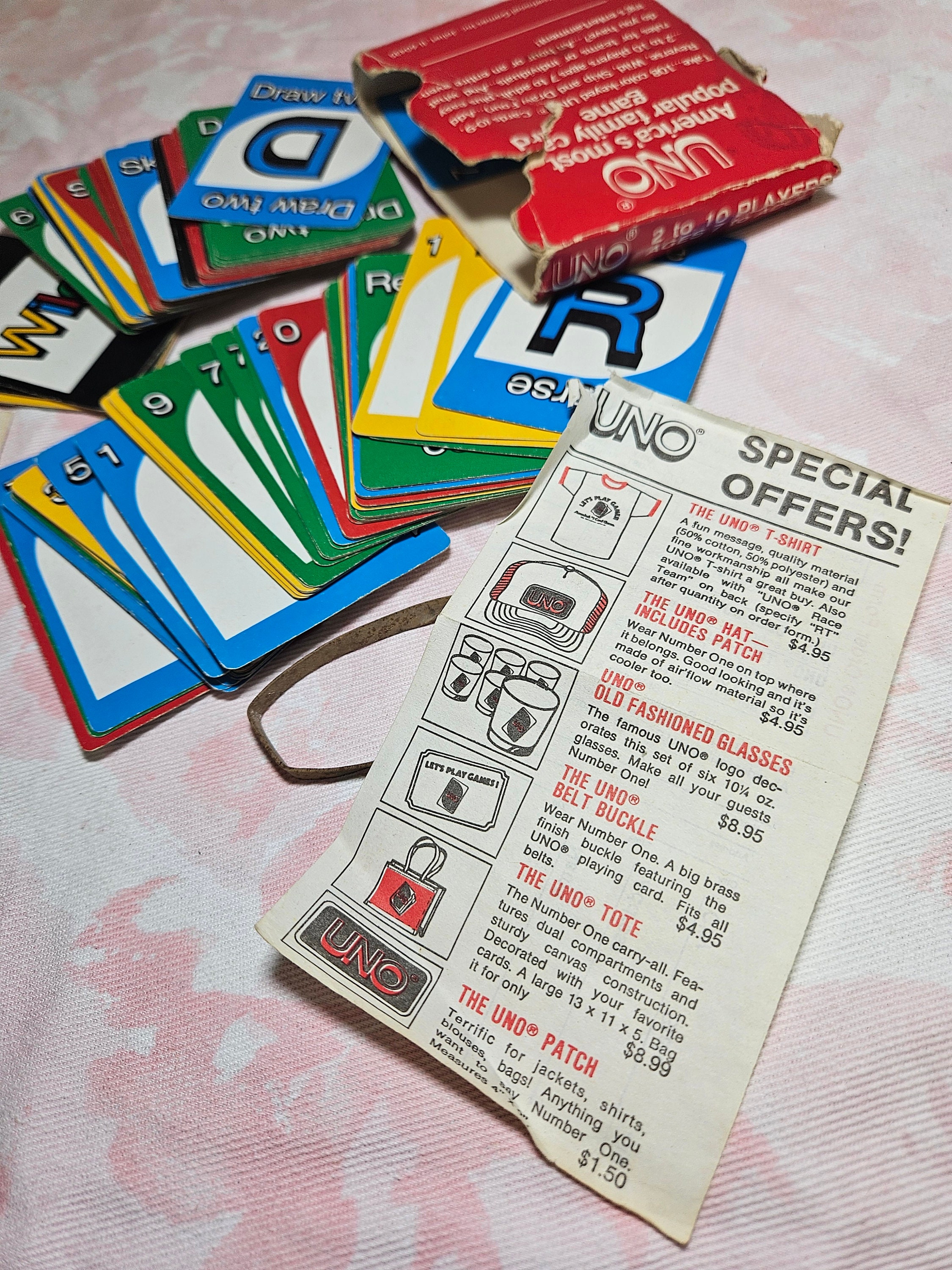 Vintage Uno Card Game 1979 by International Games Inc - Etsy