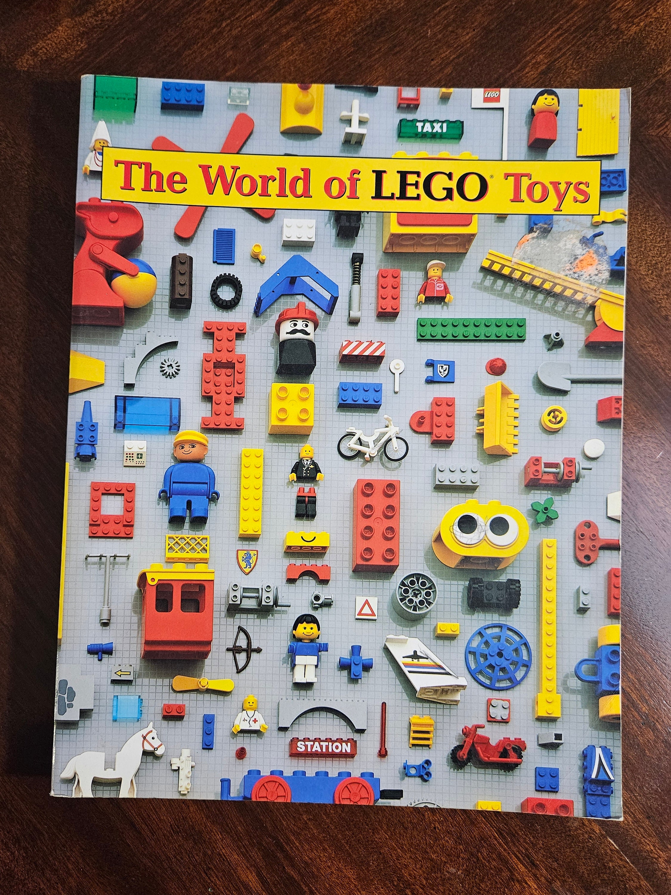 The World of Lego Toys 1987 Times Mirror Books Paperback Book - Etsy