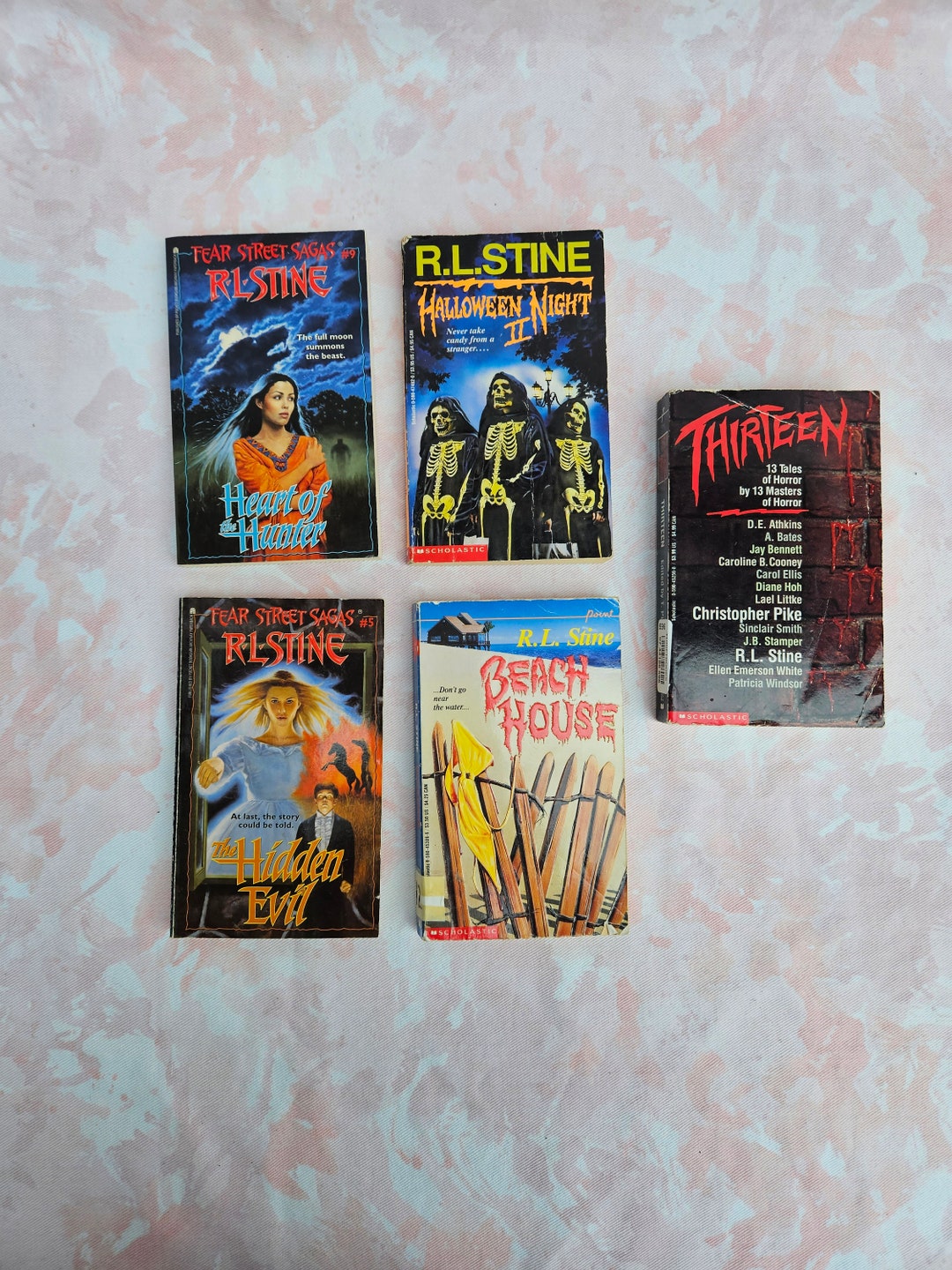 R. L. Stine Book Collection of 5 Mystery Horror Scary Thriller - Etsy