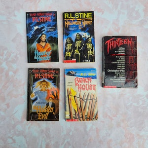 R. L. Stine Book Collection of 5 Mystery Horror Scary Thriller - Etsy
