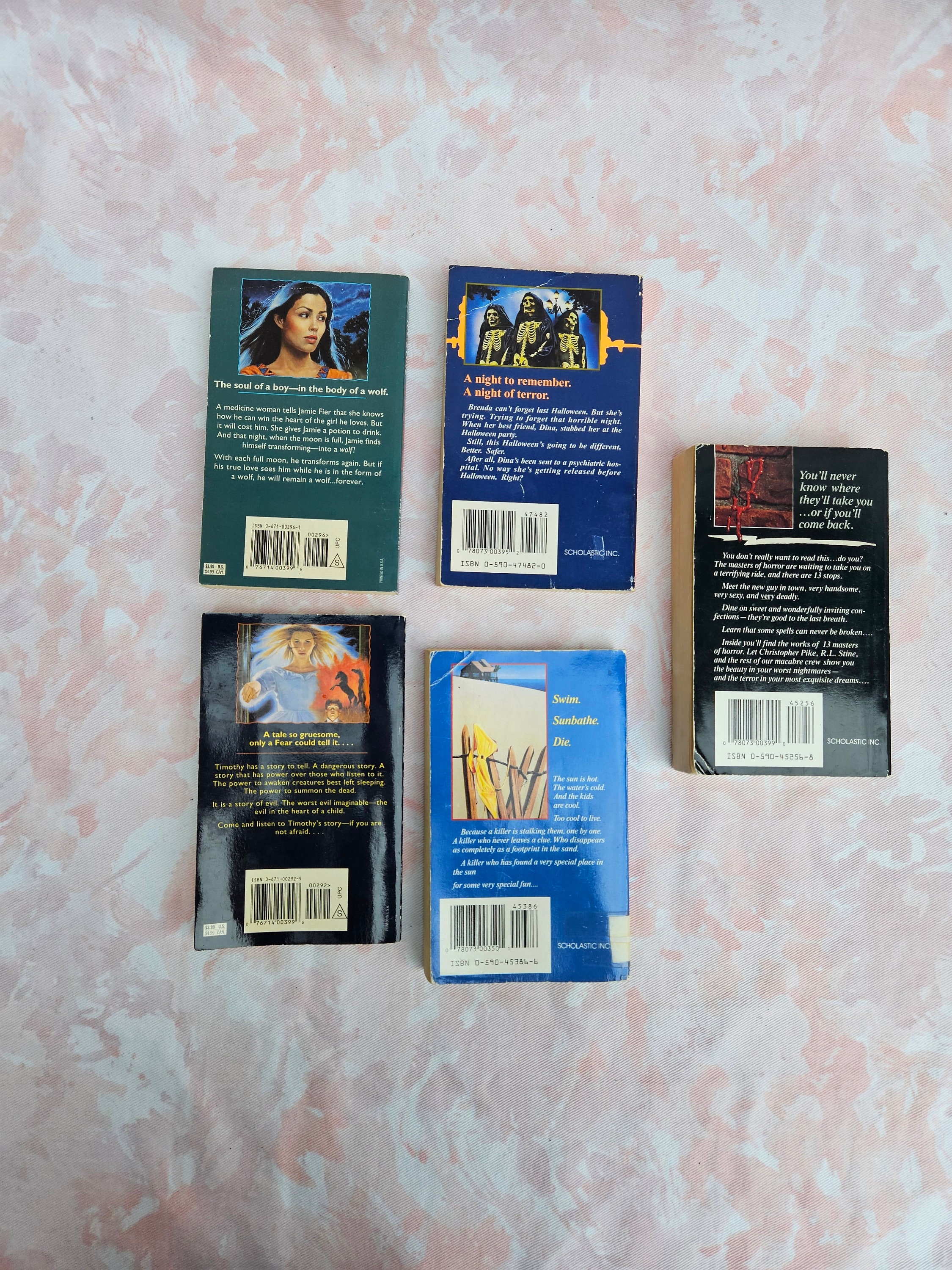 R. L. Stine Book Collection of 5 Mystery Horror Scary Thriller - Etsy