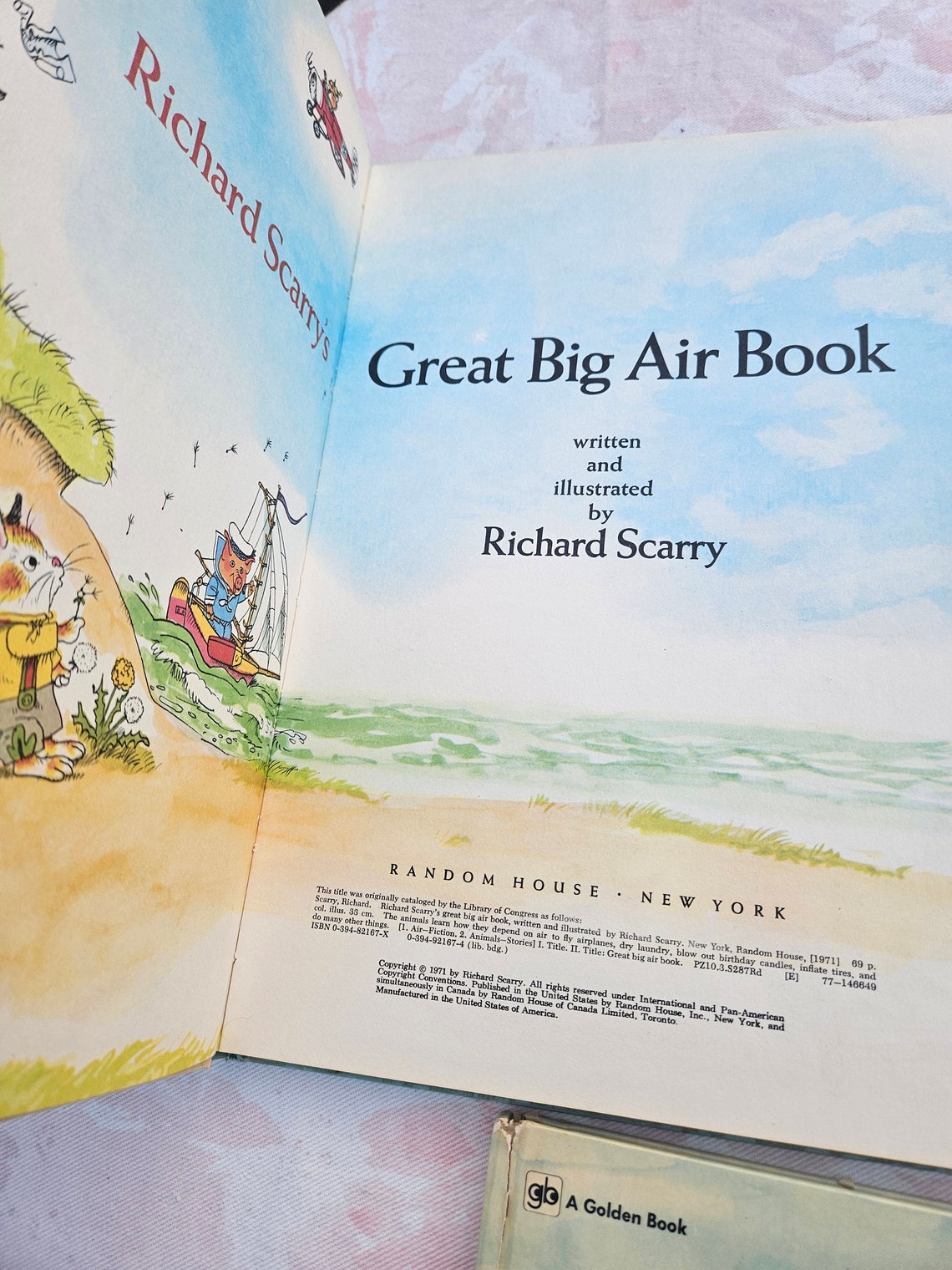 Vintage Richard Scarry Book Collection of 3 Hardcover Books 1970s - Etsy