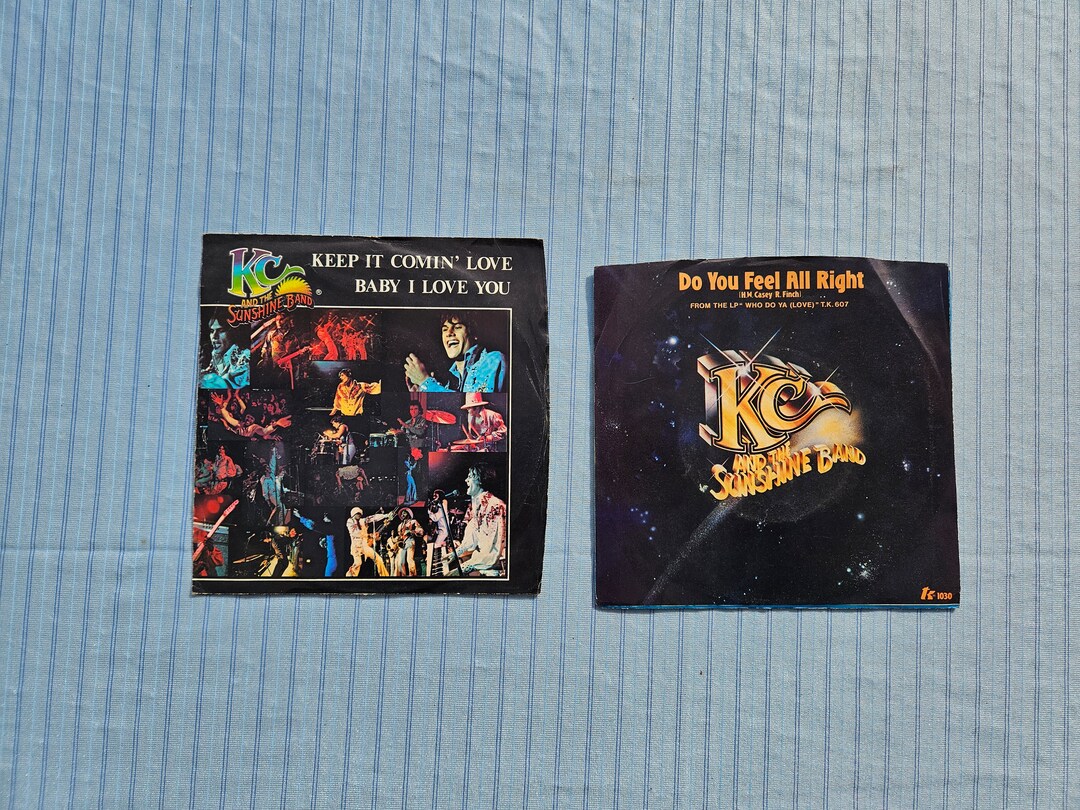 TK Production KC and the Sunshine Band 1980s Vinyl Record Lot 7 - Etsy
