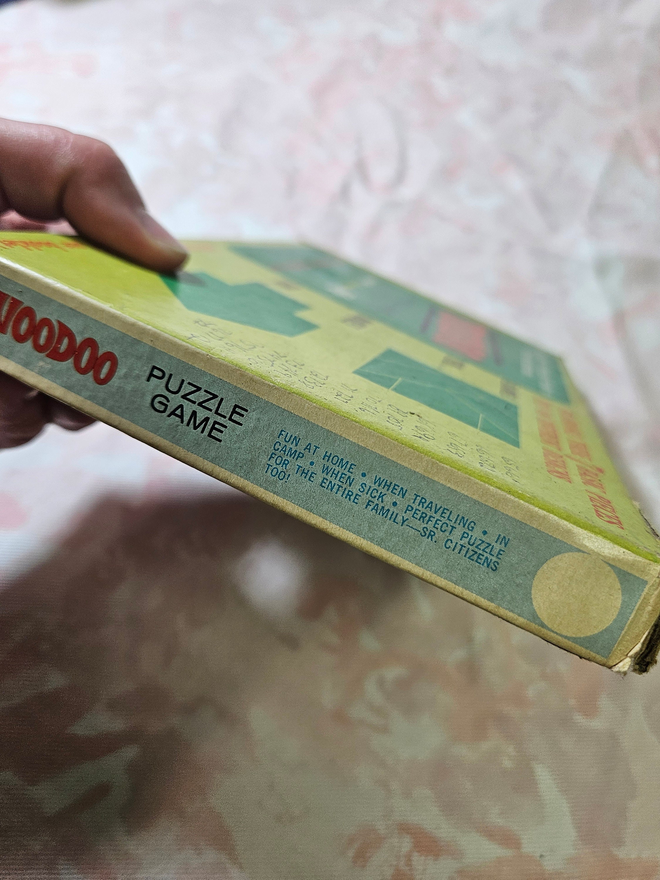 Vintage Voodoo Puzzle Game by Kohner Complete - Etsy