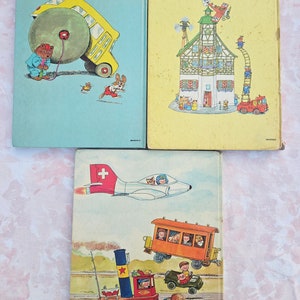 Vintage Richard Scarry Book Collection of 3 Hardcover Books 1970s - Etsy