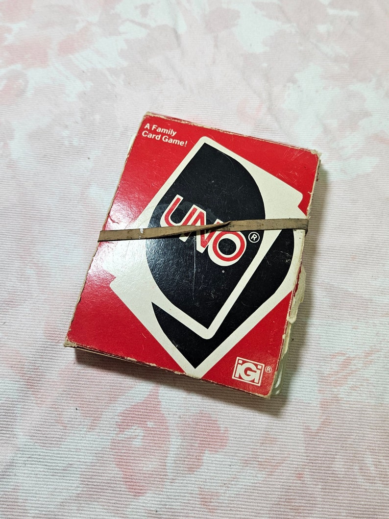 Vintage Uno Card Game 1979 by International Games Inc - Etsy
