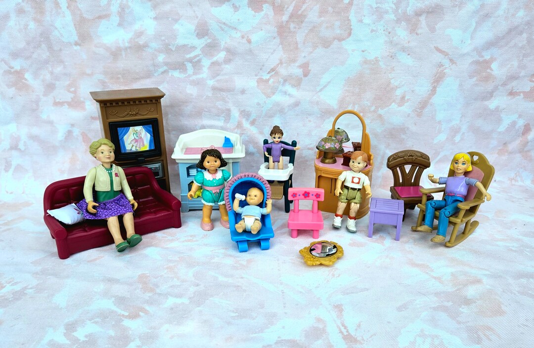 Vintage Fisher Price Doll House Furniture at Alice Fisher blog