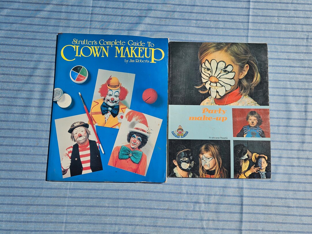 Vintage Face Painting and Clown Books Lot of 3 Paperback 1990s - Etsy