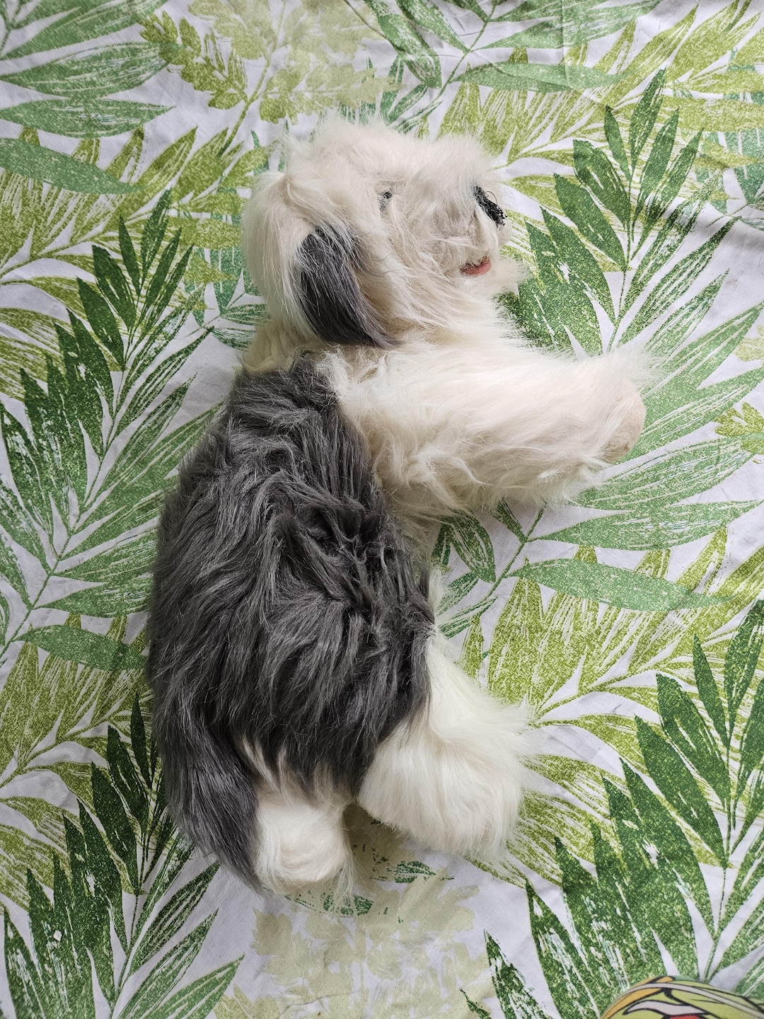 Vintage Folks Tails Folkmanis Old English Sheepdog Hand Puppet 18 - Etsy