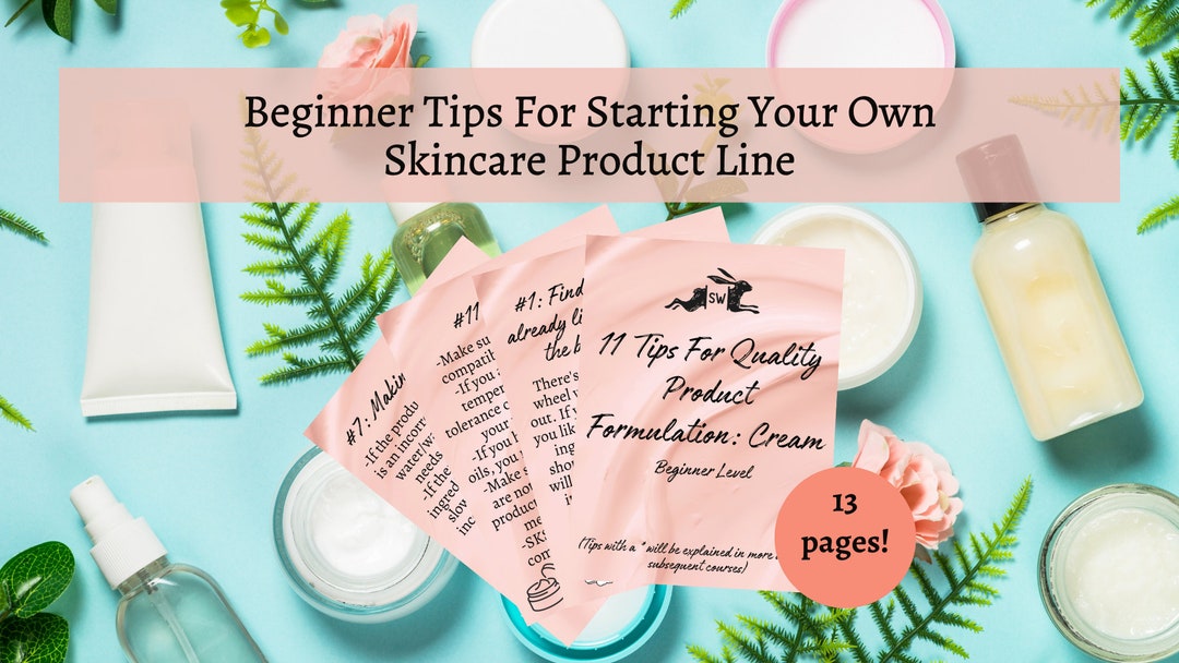 Beginner Tips for Product Formulation, Cosmetic Chemistry, Personal ...