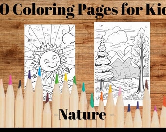 Beginner Nature Coloring Sheets Coloring Page Easy Coloring Pages ...