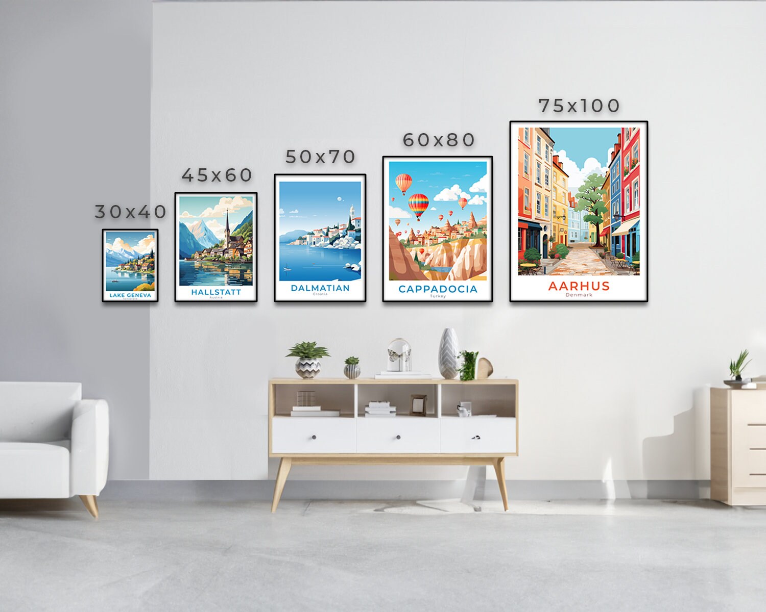 Lynn Peninsula Travel Print Wall Art Gift Wales Travel Poster Gift Home ...