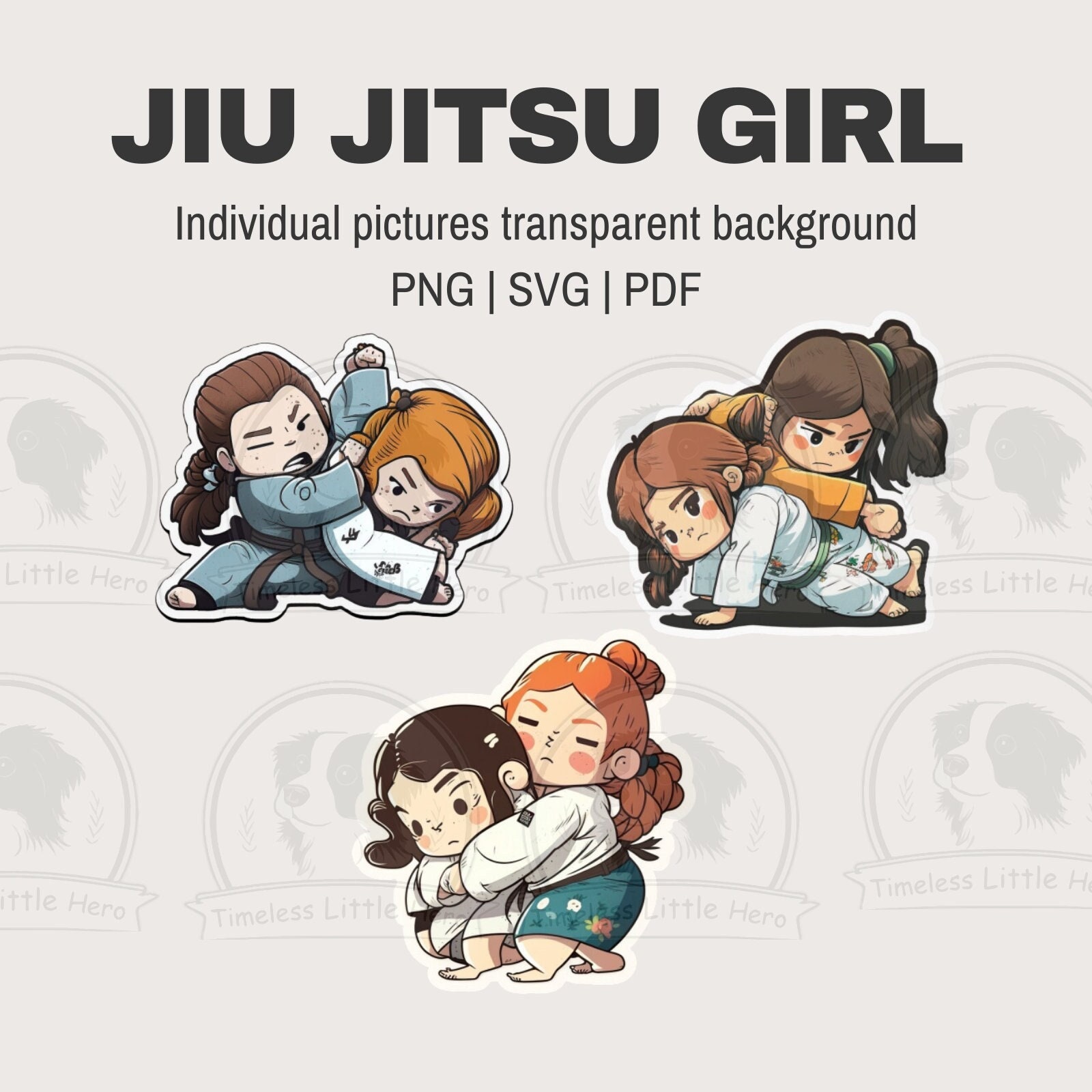 Jiu Jitsu Girl Sticker Jiu Jitsu SVG Jiu Jitsu Sticker Jiu Jitsu ...