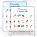 Camping Scavenger Hunt Printable PDF, Treasure Hunt Printable, Family ...