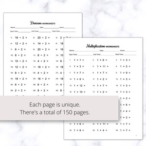 Math Worksheet Printable for Kids, Division and Multiplication ...
