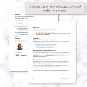 Budget Worksheet for Kids Printable PDF, Kids Money Tracker for ...