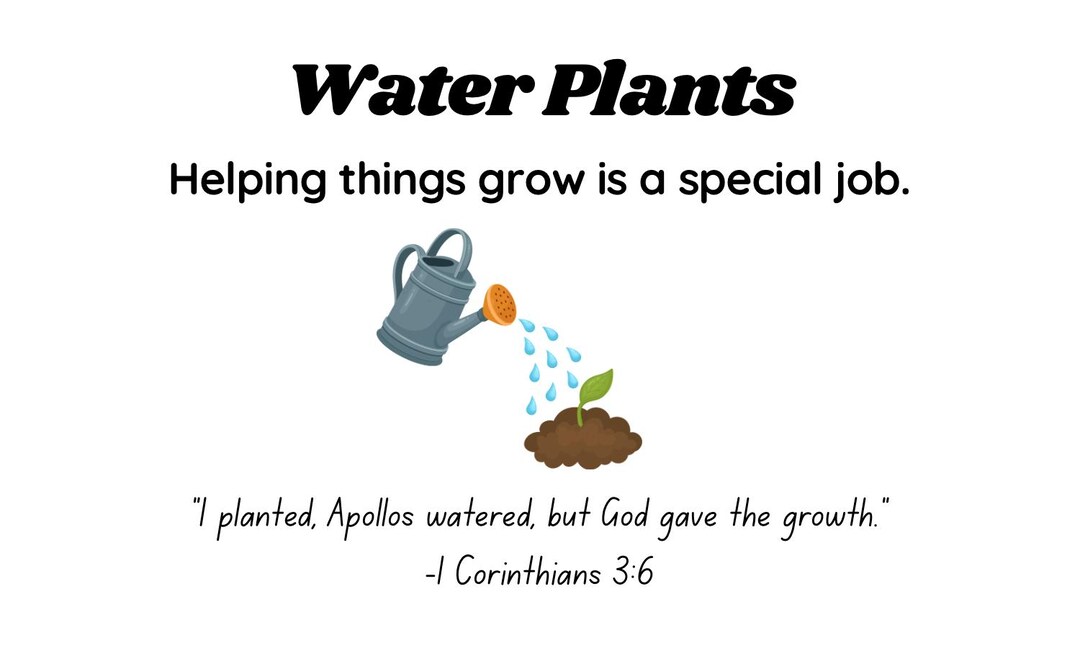 Christian Kids Chore Cards | Bible Verse, Homeschool (printable) - Etsy
