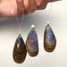 3 X Blue Mussel Shells Decor, Easter Tree, Decorations, Baubles ...
