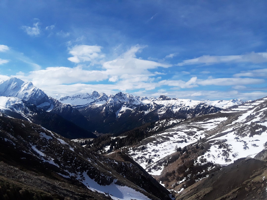 Digital Print Download/ Printable Mountain Scene Photo/ Downloadable ...