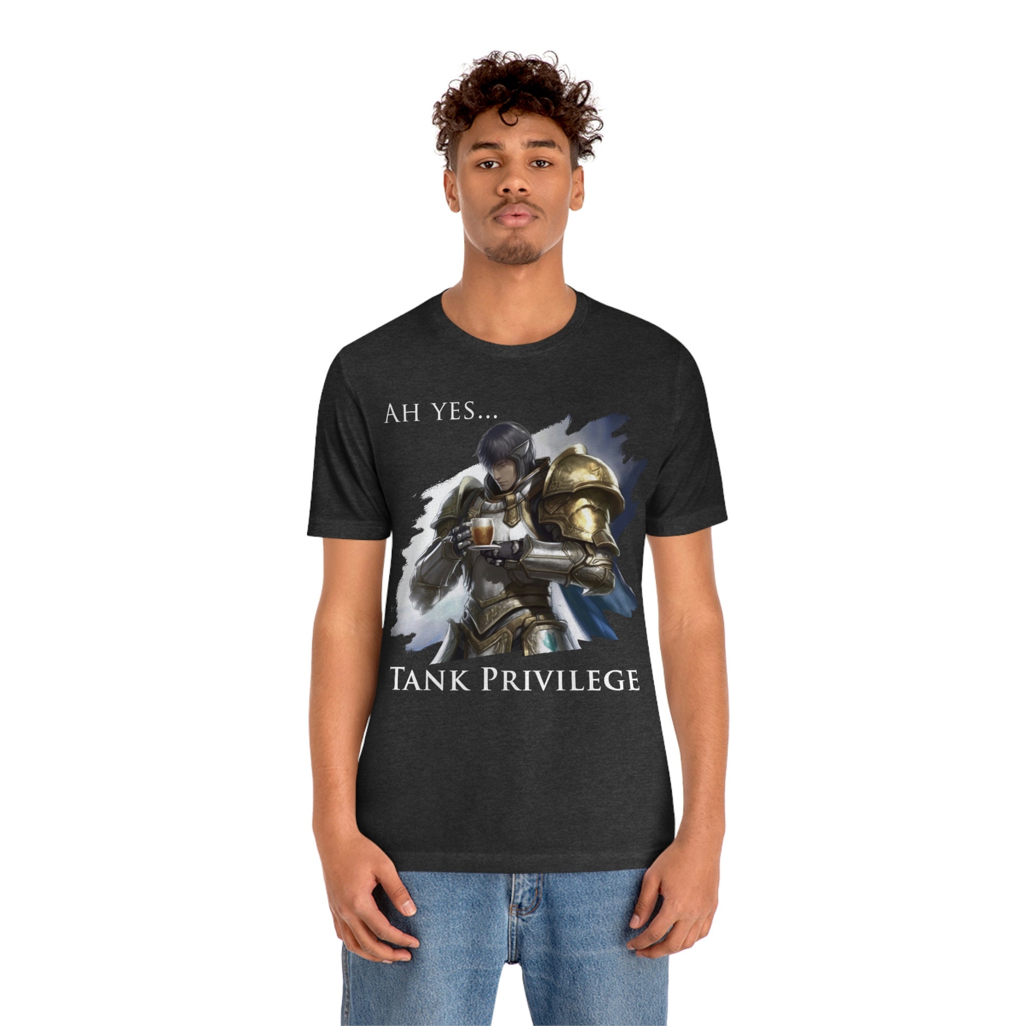 FFXIV tank Privilege Jersey Short Sleeve Tee - Etsy