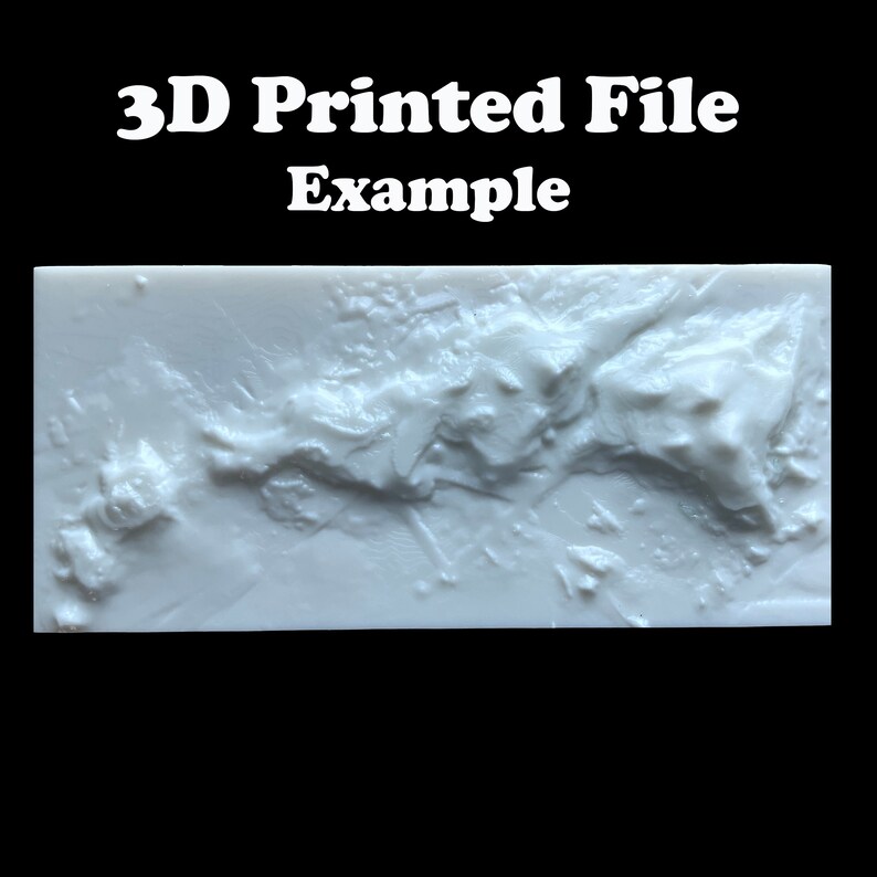 Hawaiian Islands Topography: 3D / Digital (.stl) Models Value Pack - Etsy