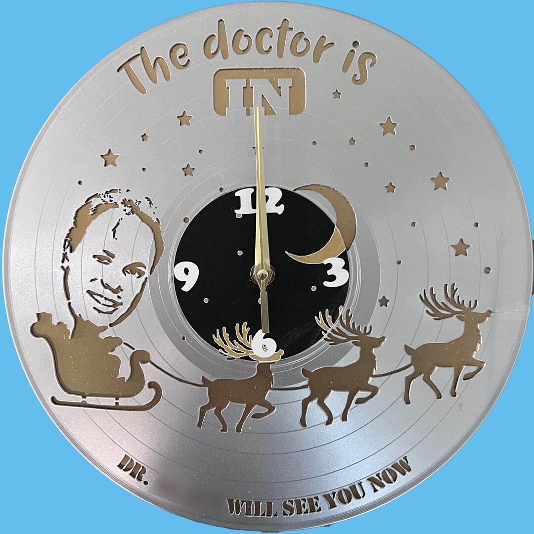 Custom Vinyl Record Clock - Etsy
