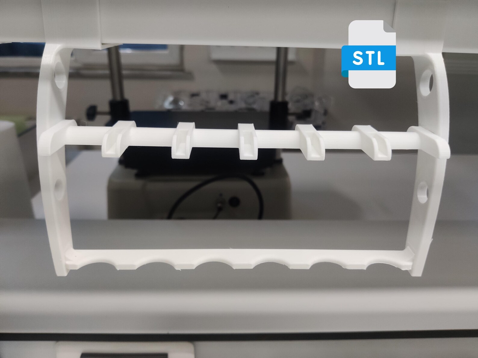 Laboratory Pipette Stand Digital STL Files , Pipettor Holder ...