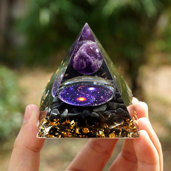 Amethyst Orgonite - Etsy