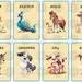 Farm Animals 16 Printable Montessori Cards, Flashcards for Kids Flash ...