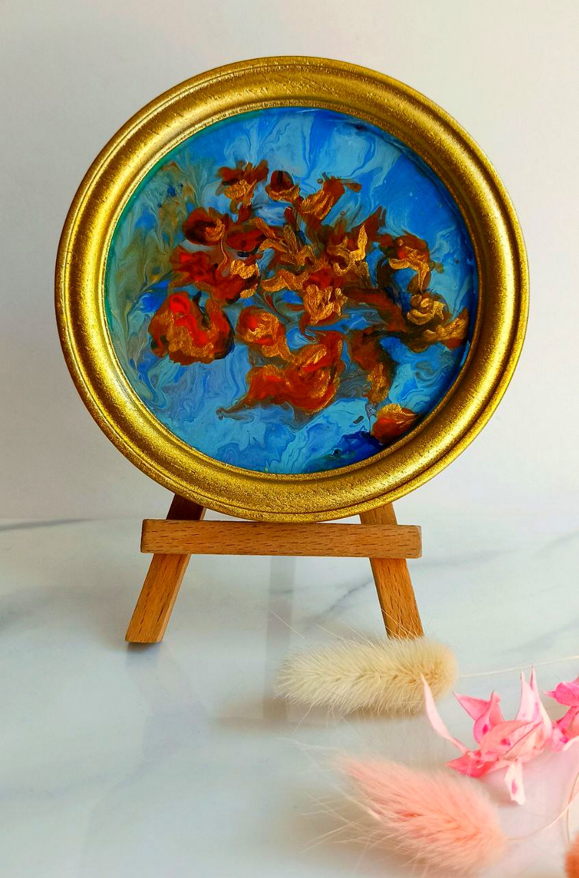 Miniature Art Epoxy Resin Art Picture Frame Epoxy Art Resin Decor Resin ...