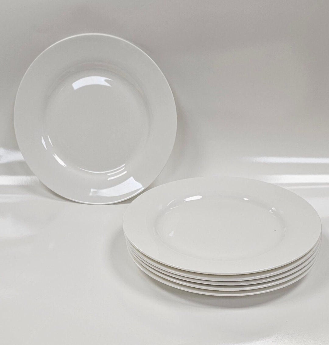 6x White Fine Bone China Side Plates 20cm or 8 Inches - Etsy