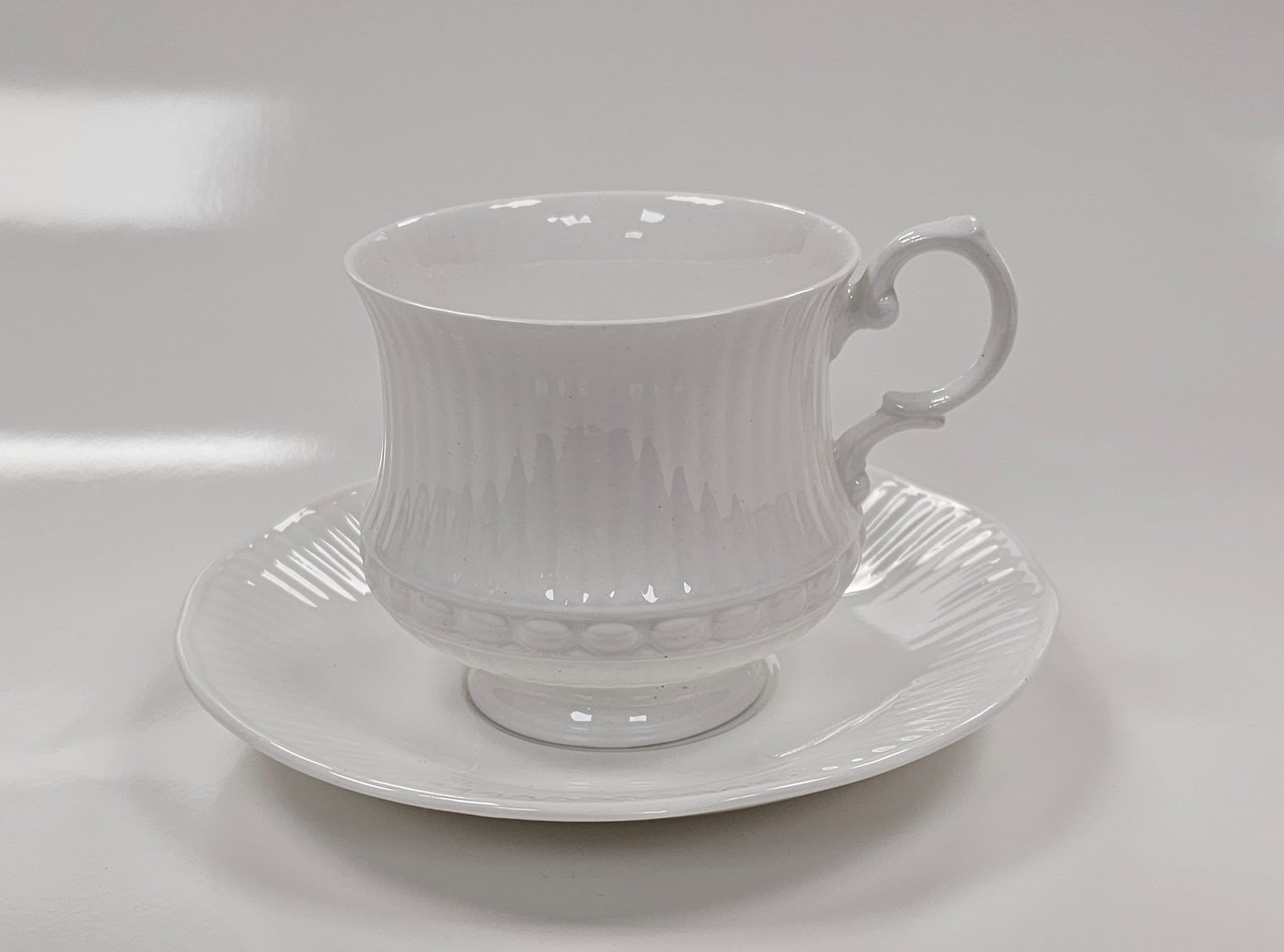 Elizabethan Charmaine – Tea Cup and Saucer New - Etsy