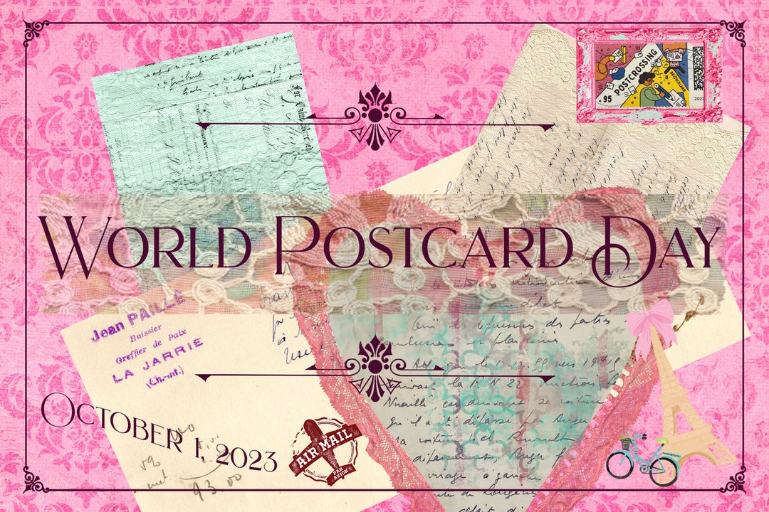 World Postcard Day 2023 Postcard! - Etsy