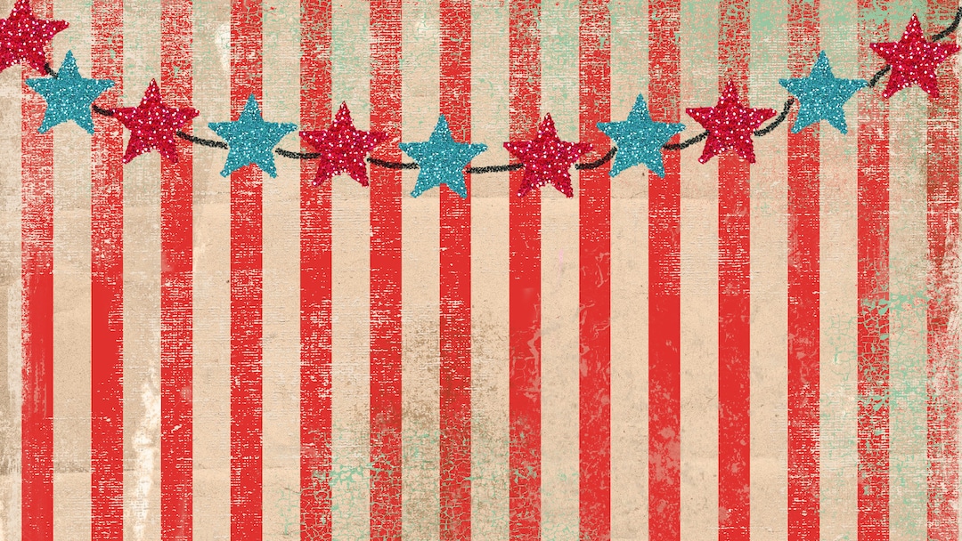 Rustic Americana Zoom Background - Etsy