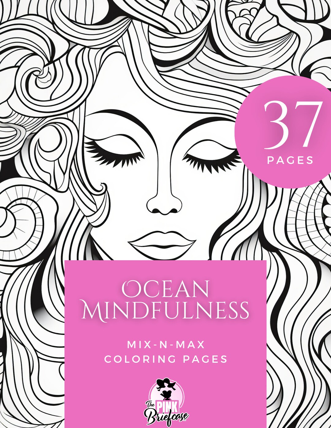 Ocean Mindfulness Relaxation Coloring Pages - Etsy