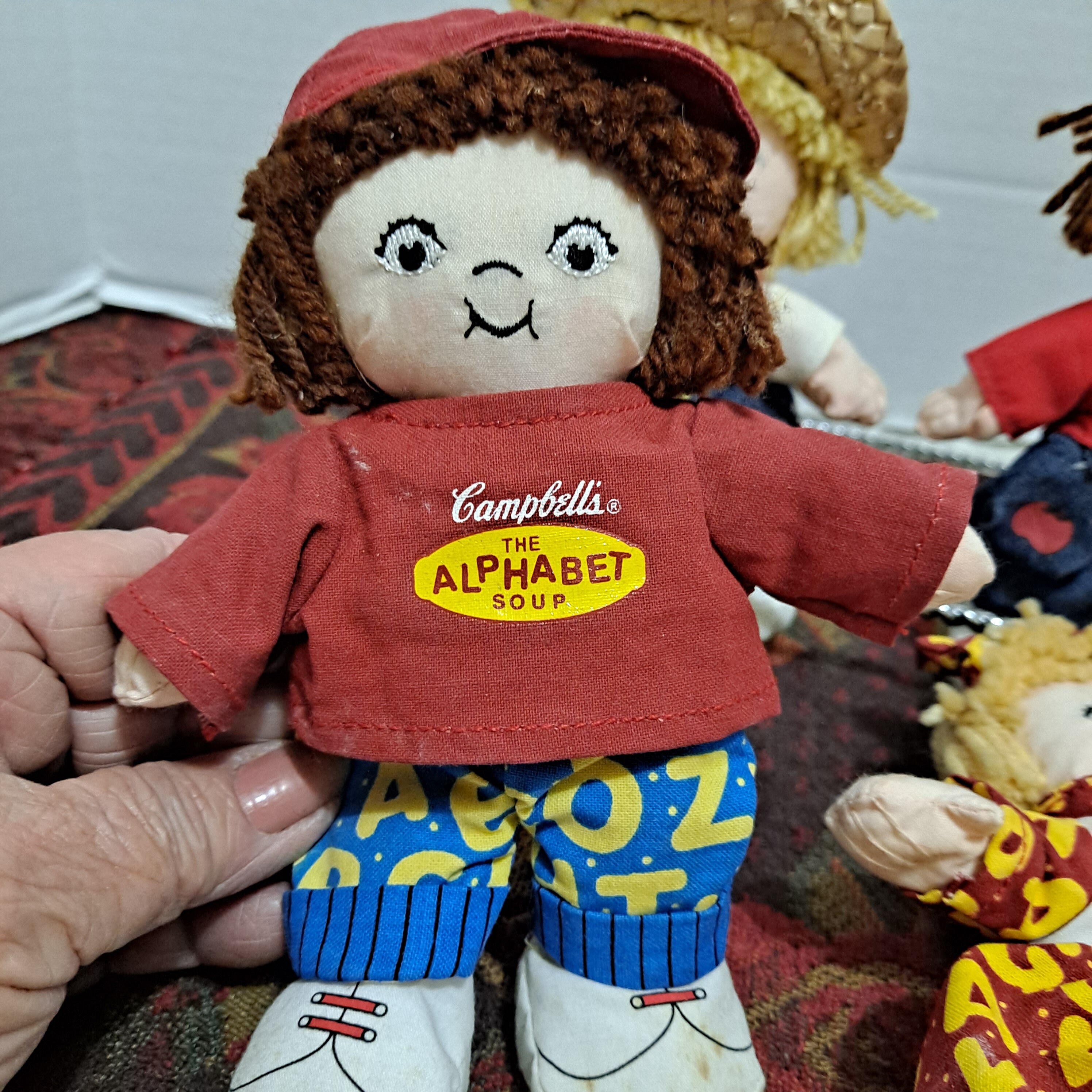 Vintage Collectible Lot of 4 Campbells Soup Kids Plush Beanie Baby 7 to ...