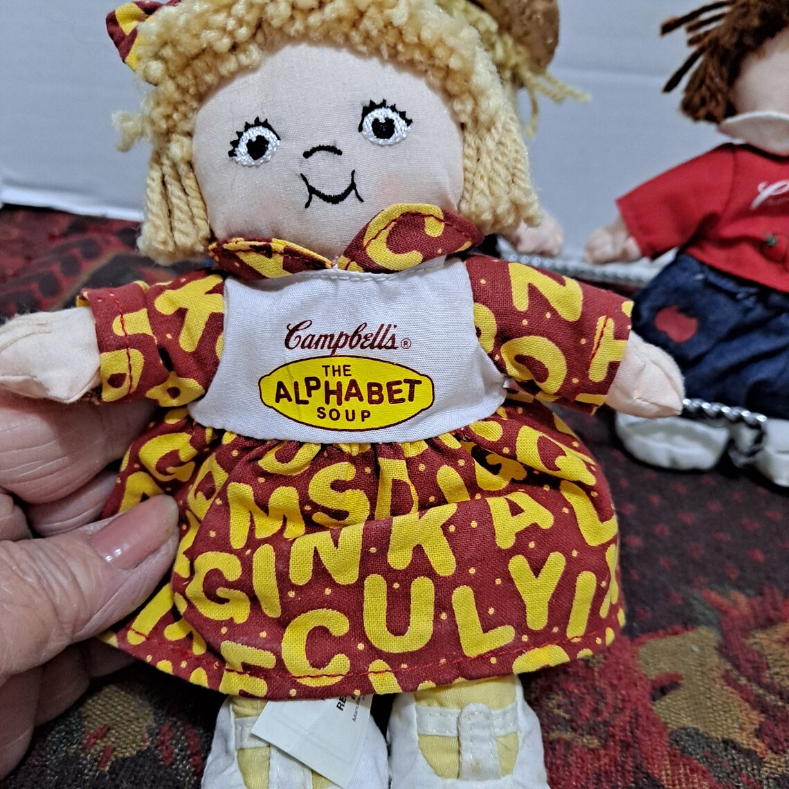 Vintage Collectible Lot of 4 Campbells Soup Kids Plush Beanie Baby 7 to ...